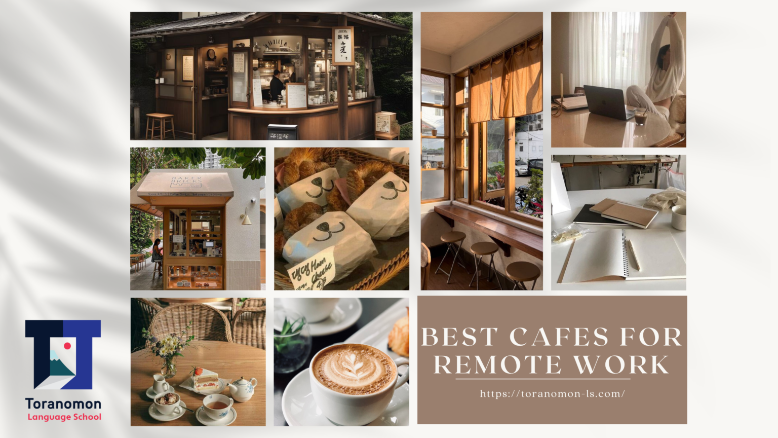 Best cafes to work remotely - Toranomon Language School
